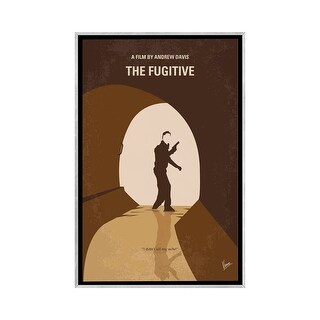 iCanvas "My The Fugitive Minimal Movie Poster" by Chungkong Framed - Bed Bath & Beyond - 37690454
